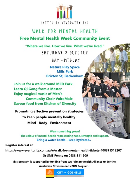 Walk for Mental Health | Mental Health Week 2022 | Mental Health Week